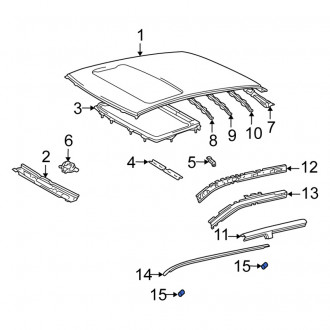 Scion iM Roof Hardware - Clips, Screws | CARiD