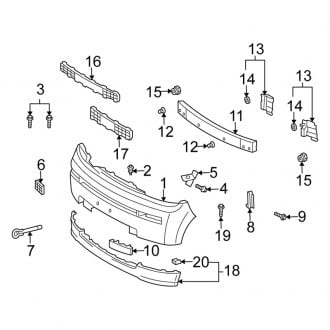 2005 Scion xB Replacement Bumpers & Components | CARiD