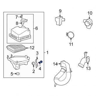 Scion xB Air Filter Housing Boxes & Parts | CARiD