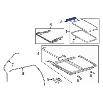 Scion xB Roof Seals & Moldings — CARiD.com