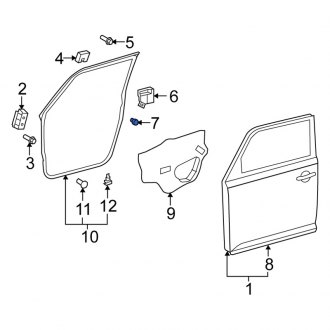 Scion OEM Doors & Parts - Shells, Panels, Armrests | CARiD