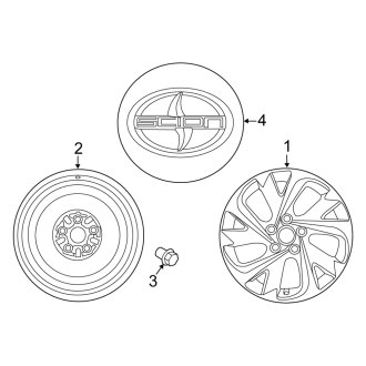 2016 Scion iM OEM Wheels - Original Steel & Alloy Wheels | CARiD