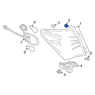 Scion iM OEM Tail Lights - LED, Fiber Optic | CARiD