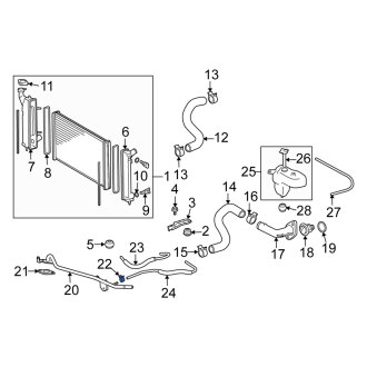 Scion tC Radiator Hoses & Clamps — CARiD.com