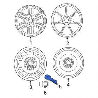 Scion tC OEM Wheel & Tire Accessories | CARiD
