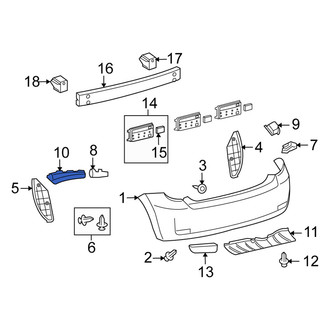 Scion xD OEM Bumpers - Genuine Front & Rear Bumpers | CARiD