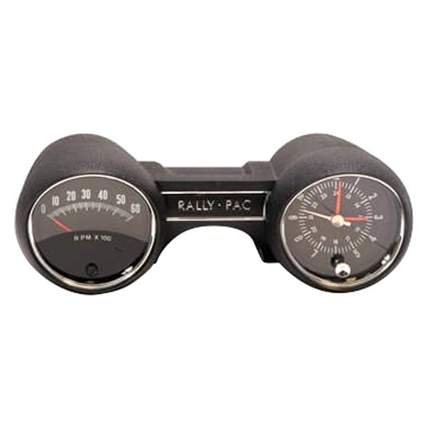 Scott Drake® C5ZZ-10B960KBK - Rally-Pac™ Tachometer and Clock Gauge