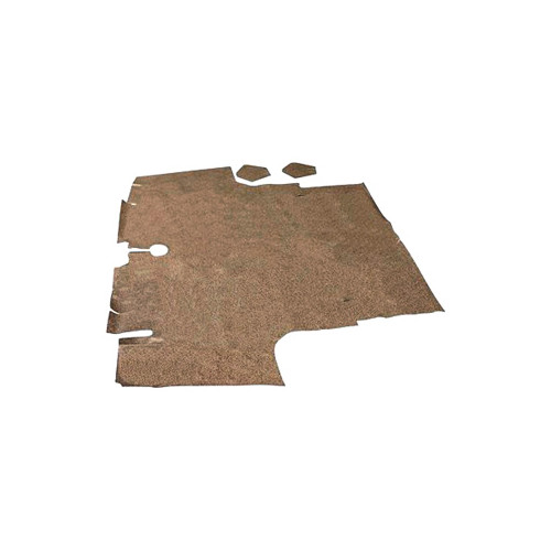 Scott Drake® TM-FM-CPCV-69-S - Gray Rubber Trunk Mat