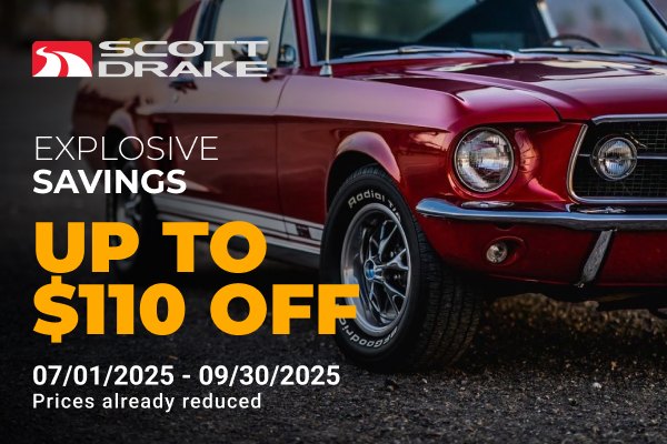 Scott Drake® ACC-GANO-8 - Engine Coolant Heater Hose Filter