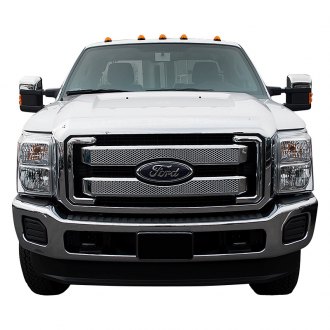 2011 Ford F-250 Custom Grilles | Billet, Mesh, LED, Chrome, Black
