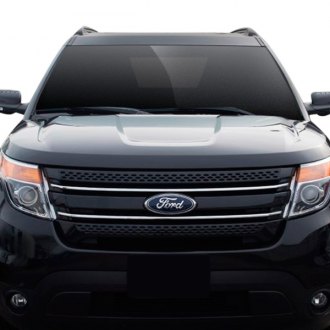 2015 Ford Explorer Custom Grilles | Billet, Mesh, LED, Chrome, Black