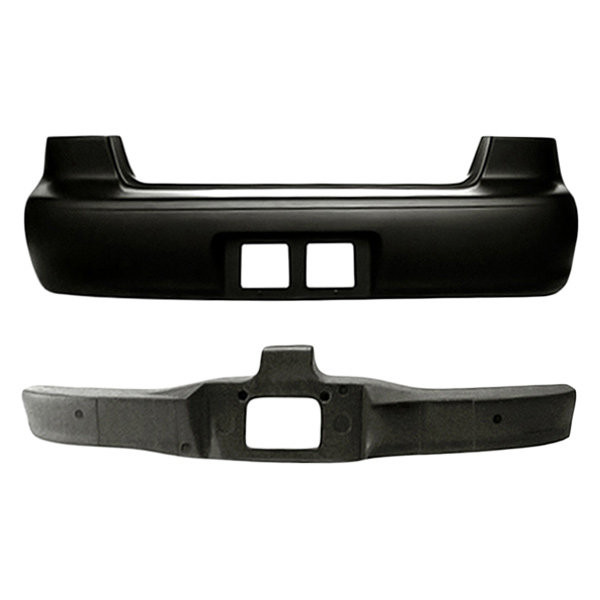 Sherman® BNDL-229200 - 2-Piece (Rear Bumper Cover, Rear Bumper Absorber ...