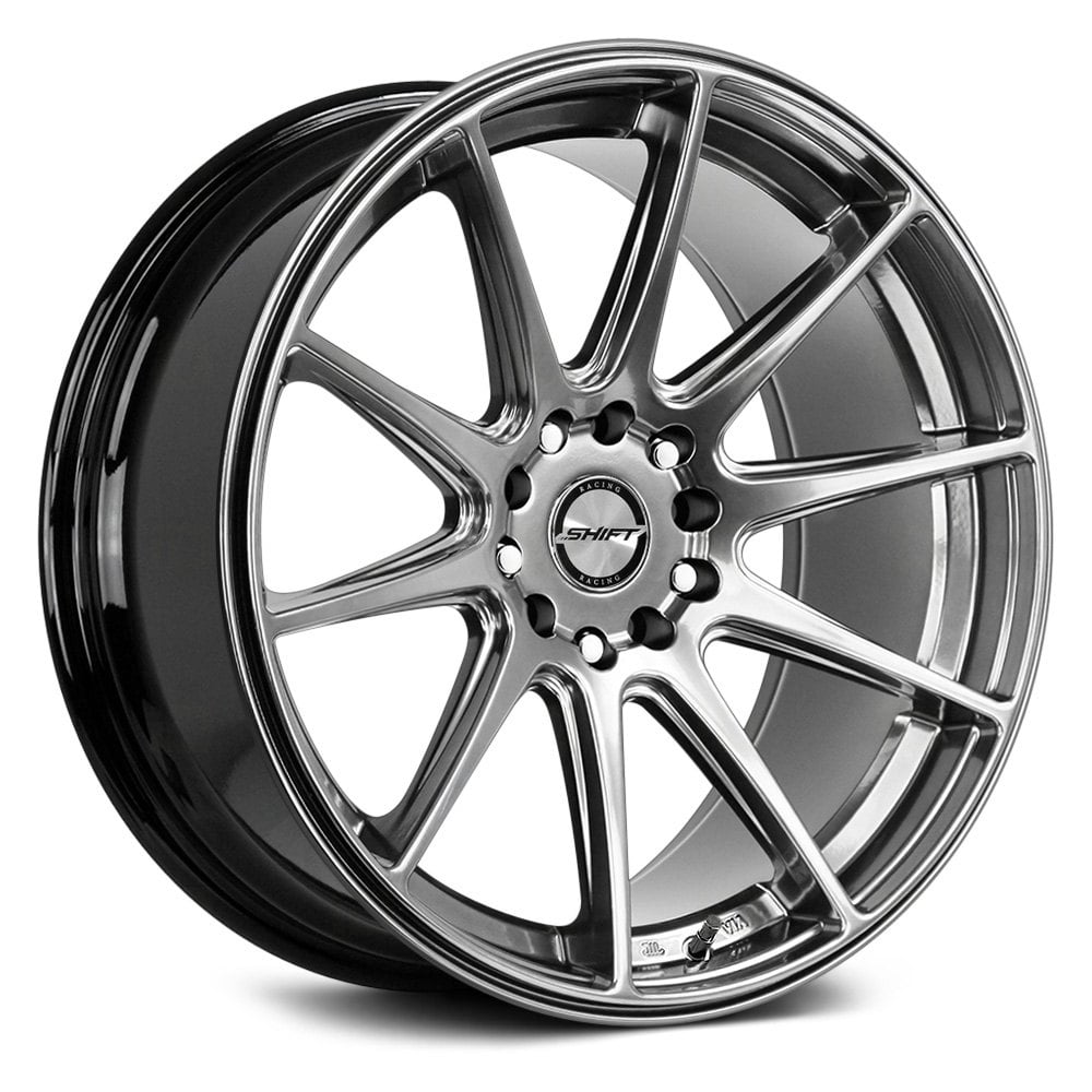 SHIFT WHEELS® GEAR Wheels - Platinum Silver Rims