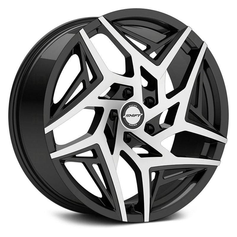 SHIFT WHEELS® VALVE Wheels - Gloss Black with Machined Face Rims