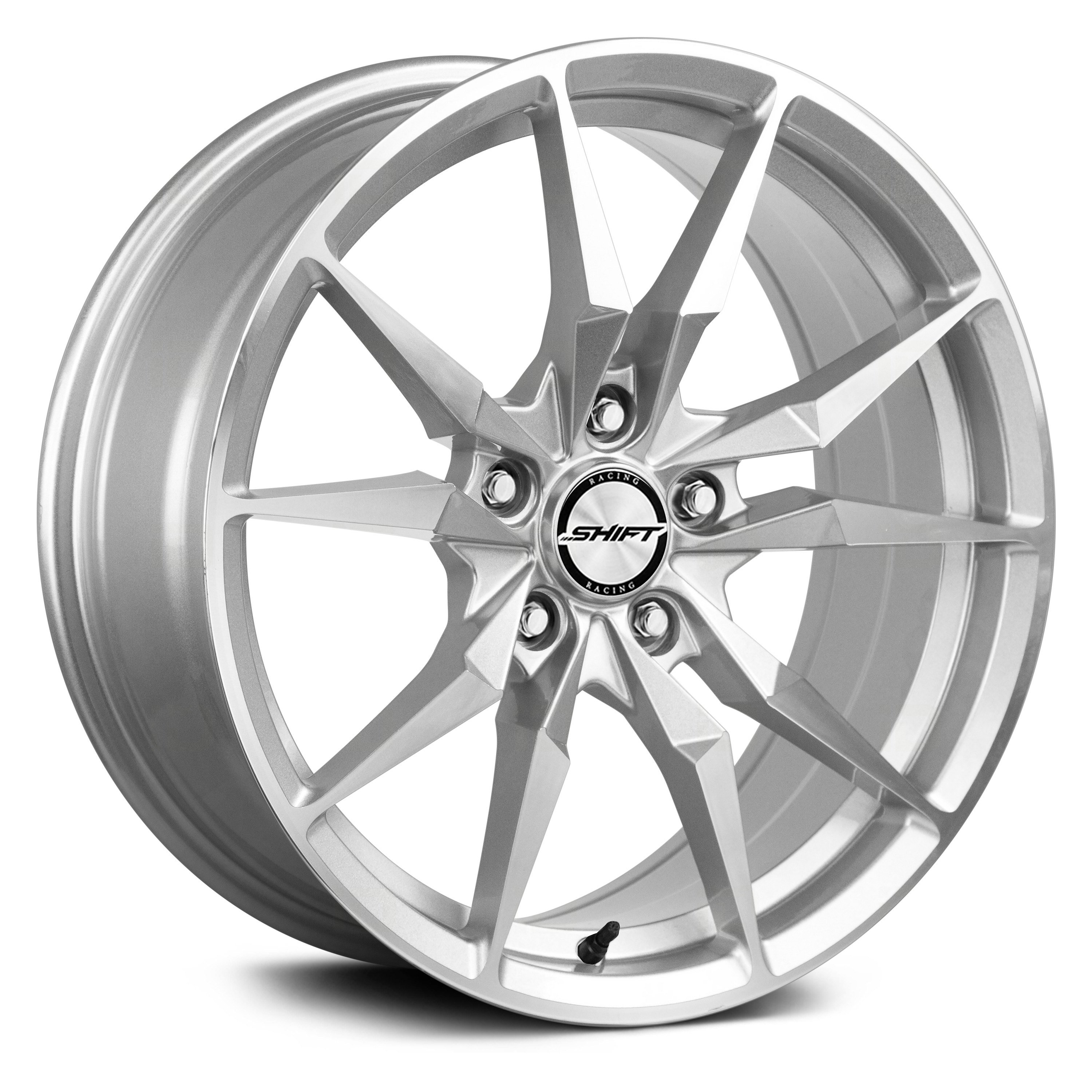 SHIFT WHEELS® BLADE Wheels - Silver with Machined Face Rims