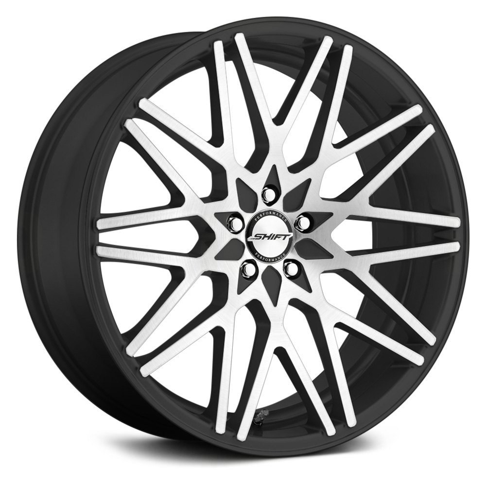 SHIFT WHEELS® FORMULA Wheels - Gloss Black with Machined Face Rims