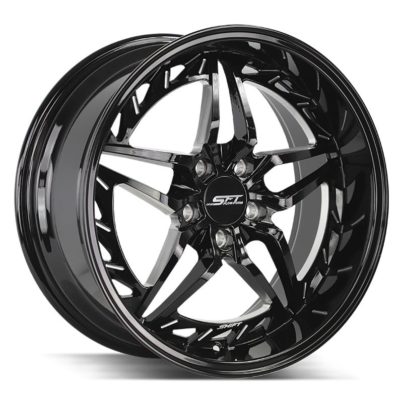 SHIFT WHEELS® INJECTOR Wheels - Gloss Black with Milled Accents Rims