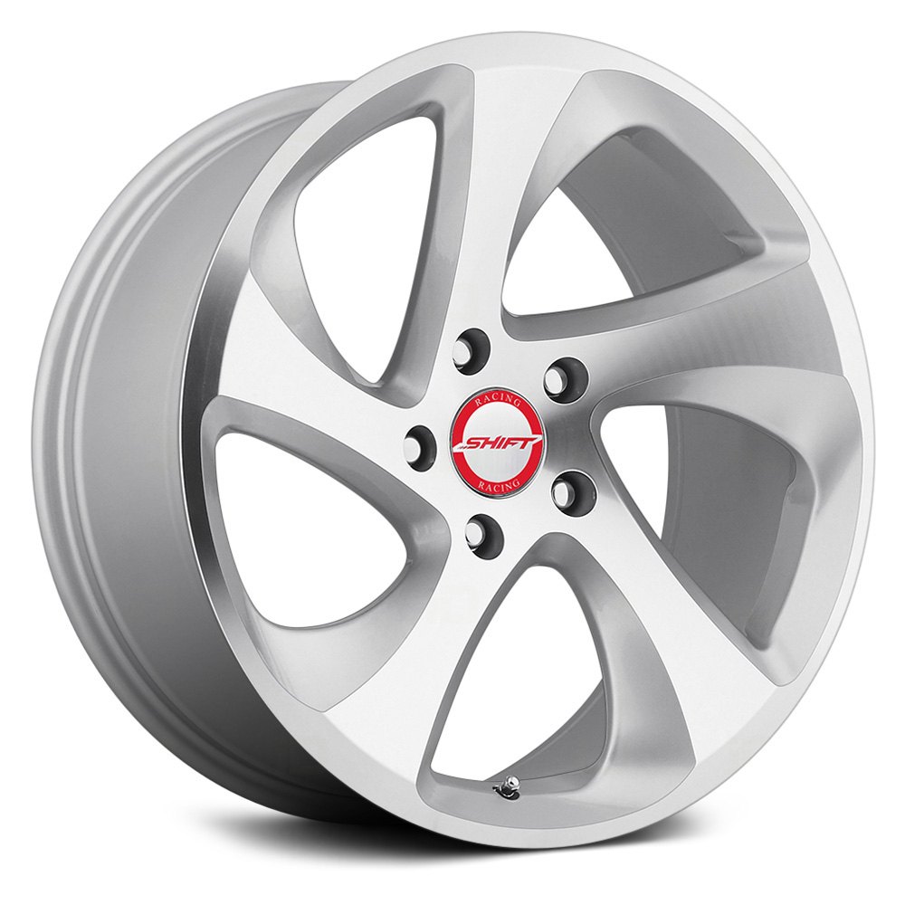 SHIFT WHEELS® STRUT Wheels - Silver with Machined Face Rims