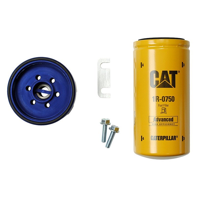 Sinister Diesel® SD-CAT-DMAX - CAT Fuel Filter Adapter