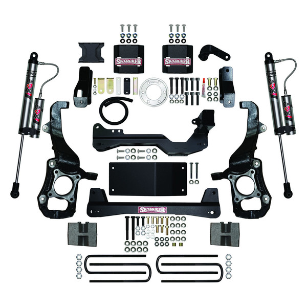 Skyjacker® F2160BKX - 6" Front and Rear Suspension Lift Kit