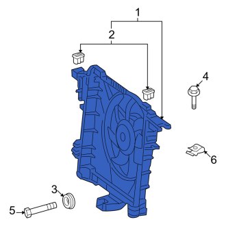Smart Car Fortwo OEM Engine Cooling Parts | Radiators, Fans — CARiD.com