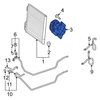 Smart Car Fortwo OEM A/C & Heating Parts - Systems, Compressors | CARiD