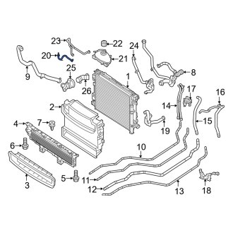 Smart Car Fortwo Radiator Hoses & Clamps | Lower, Upper — CARiD.com