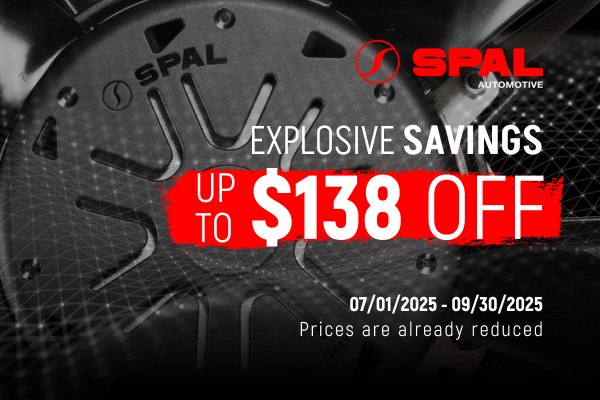SPAL Automotive® 30103202 - 12" Electric Fan