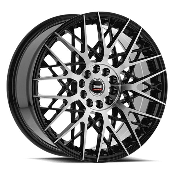 SPEC-1® SP-53 Wheels - Gloss Black with Machined Face Rims