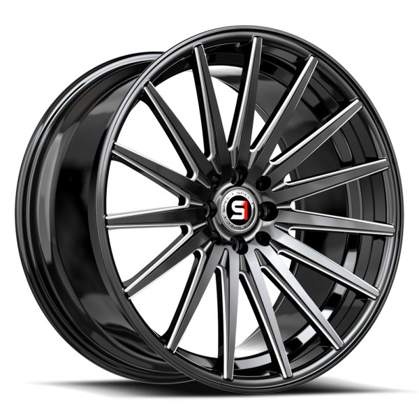SPEC-1® SP-69 Wheels - Gloss Black with Milled Accents Rims