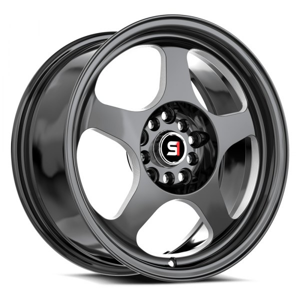 SPEC-1® SPT-36 Wheels - Gloss Black with Milled Accents Rims