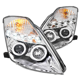Nissan 350Z Custom Headlights - Halo, Projector, LED | CARiD