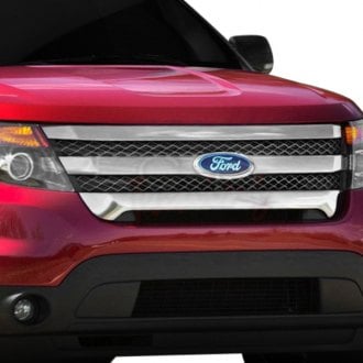 2015 Ford Explorer Custom Grilles | Billet, Mesh, LED, Chrome, Black