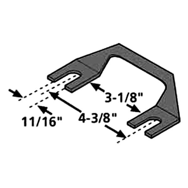 Specialty Products® 35040 - Dual Slot Alignment Toe/Thrust Shims