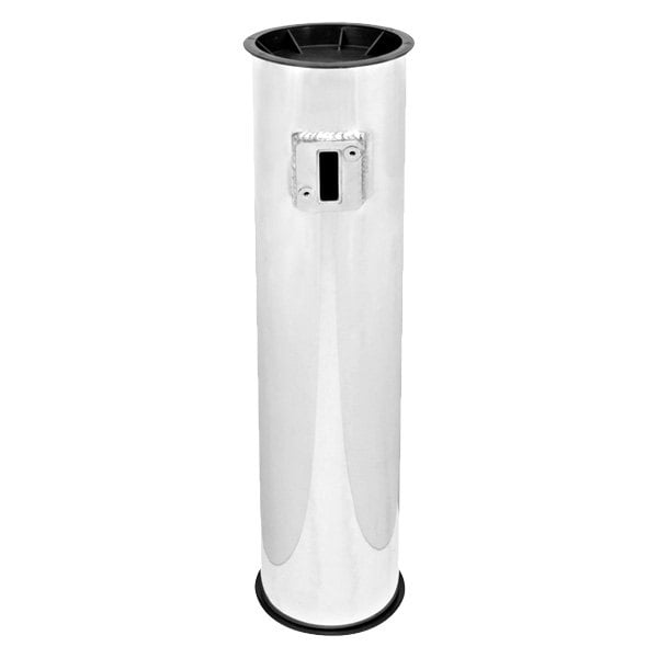 Spectre® 9718 - Long Straight Aluminum Polished Air Intake Tube (4" OD ...