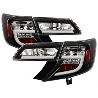 Toyota Camry Custom Tail Lights - LED, Black, Euro | CARiD