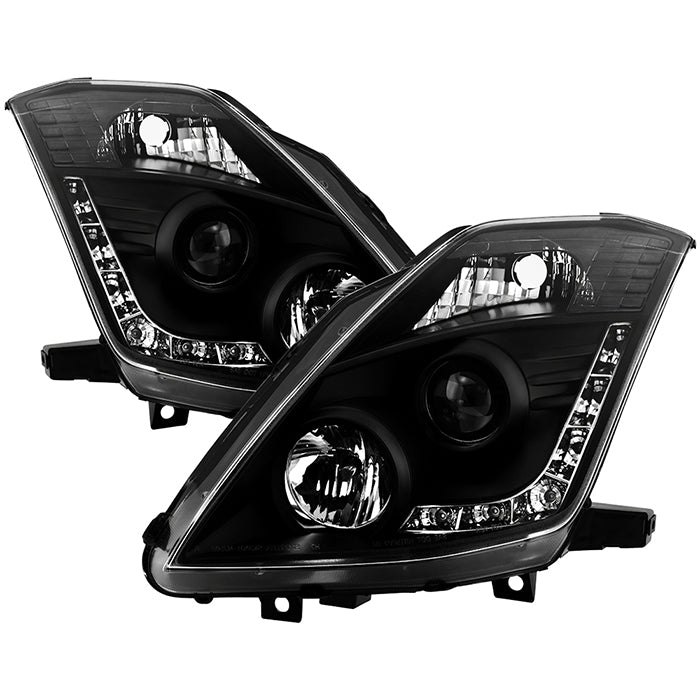 Nissan 350Z Custom Headlights - Halo, Projector, LED | CARiD
