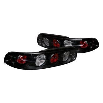 Lexus SC400 Custom Tail Lights - LED, Black, Euro | CARiD