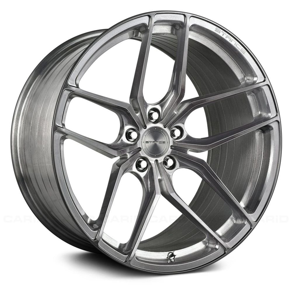 STANCE® SF03 Wheels - Brushed Titanium Rims