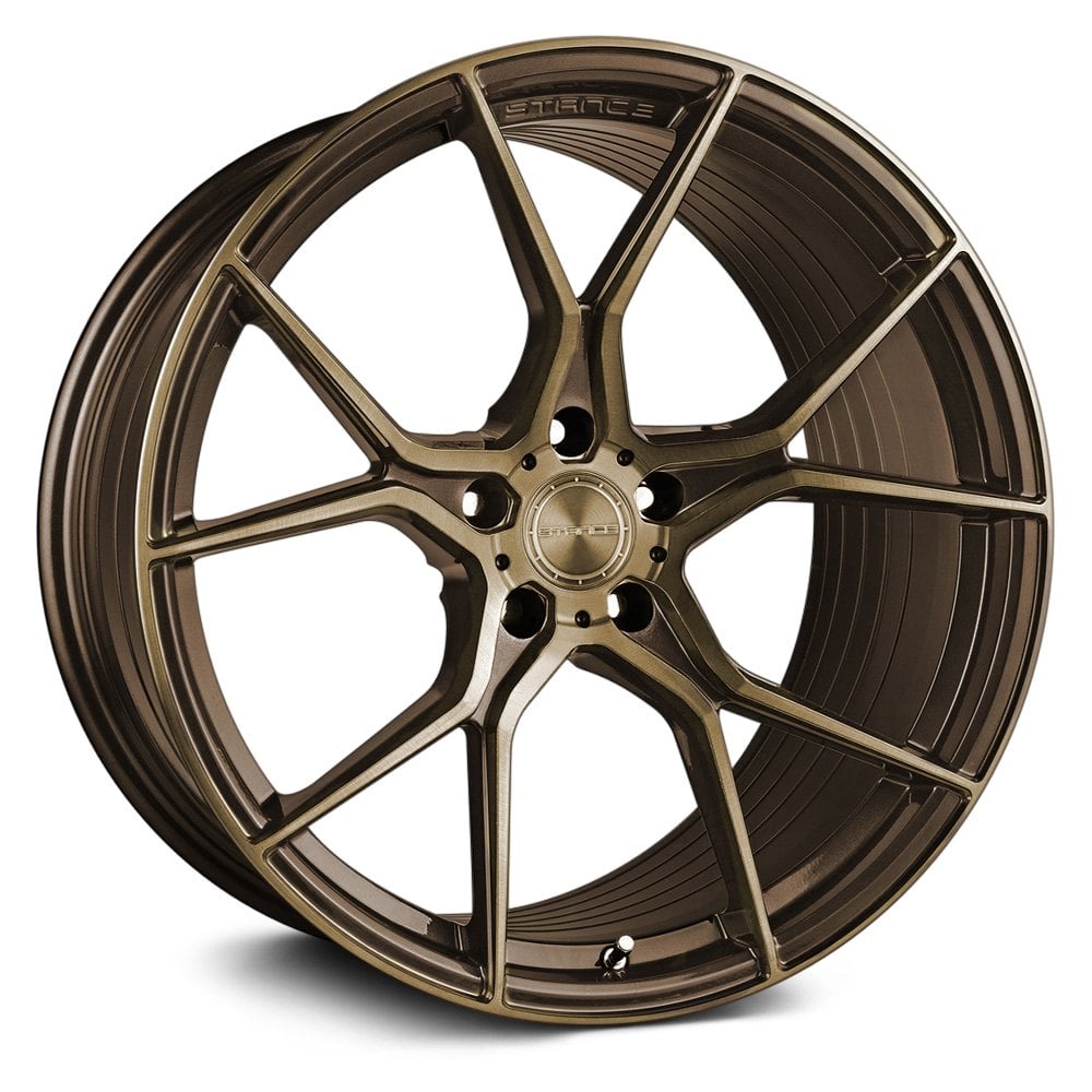 STANCE® SF07 Wheels - Brushed Dual Bronze Rims