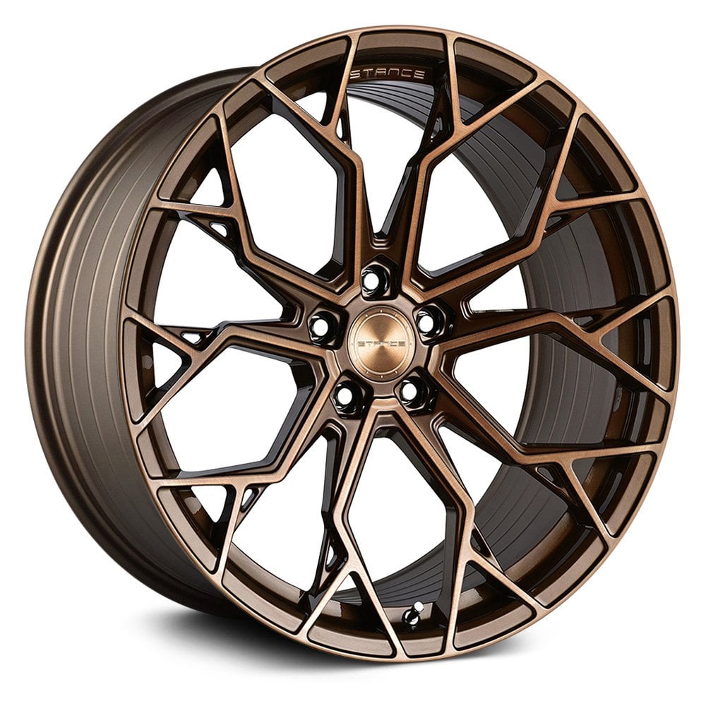 STANCE® SF10 Wheels - Brushed Dual Bronze Rims