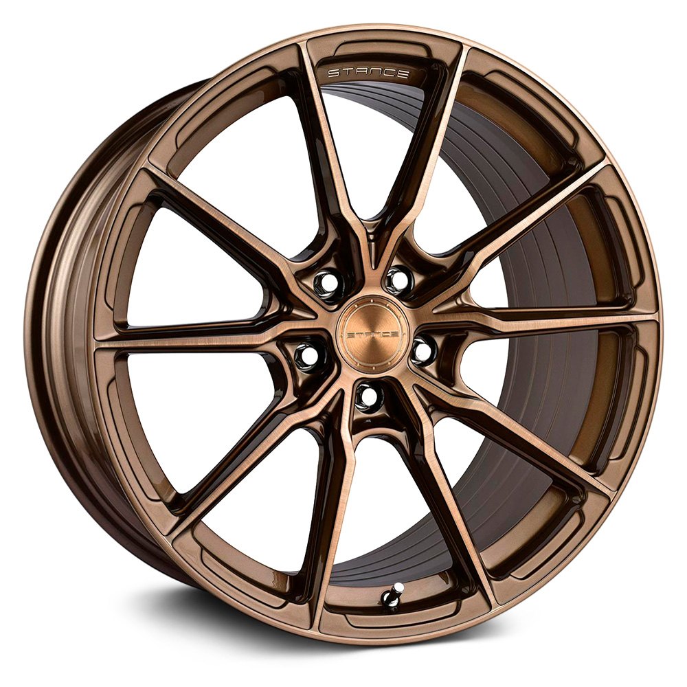 STANCE® SF11 Wheels - Brushed Dual Bronze Rims