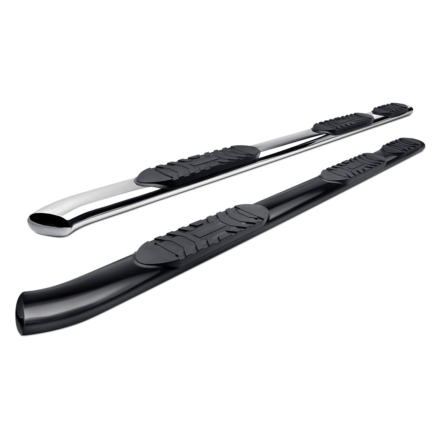 SteelCraft® - Chevy Silverado 2007 5" Premium Oval Side Bars