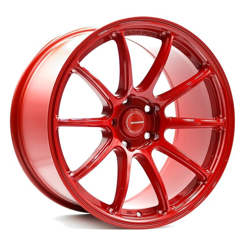 SUPERSPEED® RF03RR Wheels - Hyper Red Rims