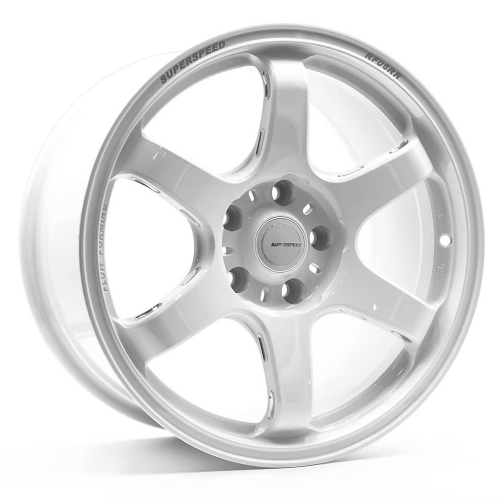 SUPERSPEED® RF06RR Wheels - Speed White Rims