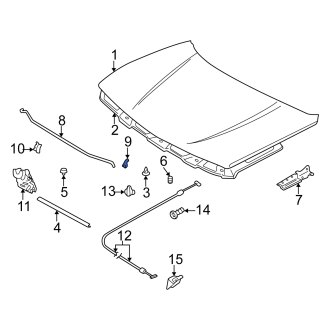 Suzuki Sidekick Replacement Hoods | Hinges, Supports – CARiD.com
