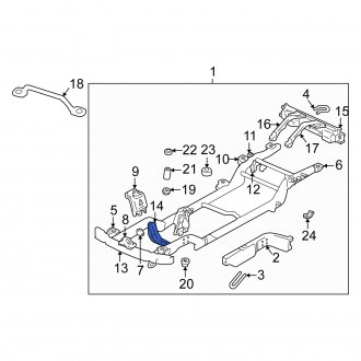 Suzuki Grand Vitara Replacement Chassis Frames & Rails - CARiD.com