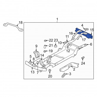 Suzuki Grand Vitara Replacement Chassis Frames & Rails - CARiD.com