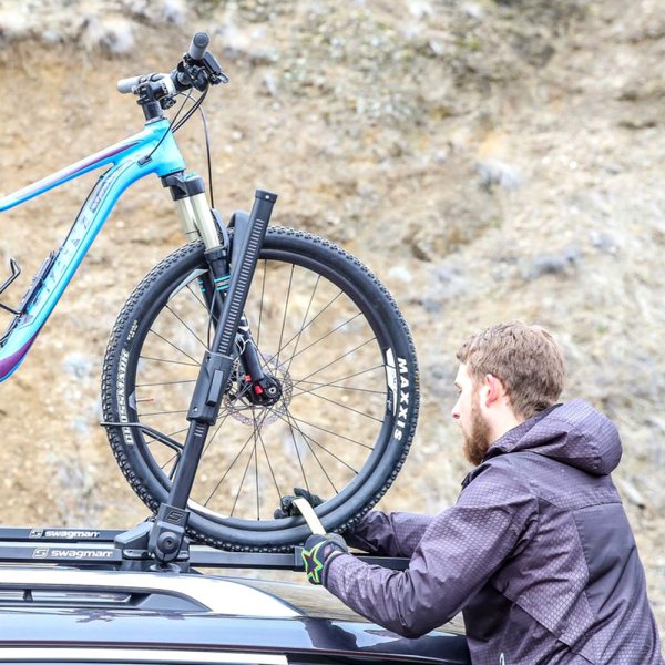 E Bikes Swagman Race Ready Roof Mount Bike Rack - Universal Fit For Fat ...