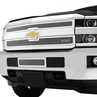 Chevy Silverado Custom Grilles | Billet, Mesh, CNC, LED, Chrome, Black